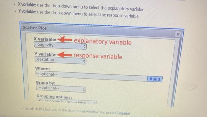 Solved Directions: Create a Scatterplot in StatCrunch a With | Chegg.com