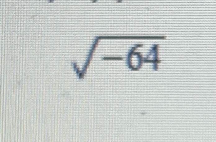 Solved -642 ﻿ Write in terms of i | Chegg.com