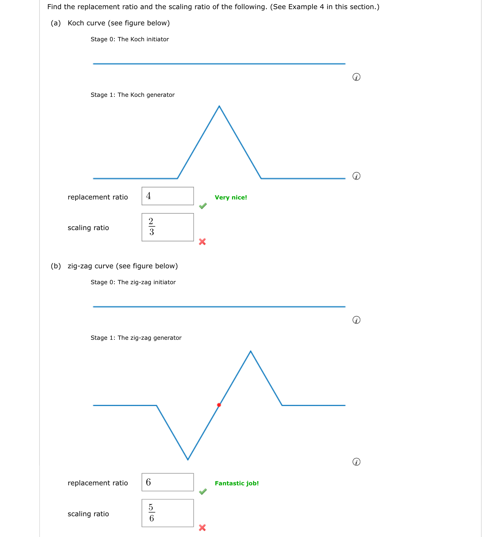 Find the replacement ratio and the scaling ratio of | Chegg.com