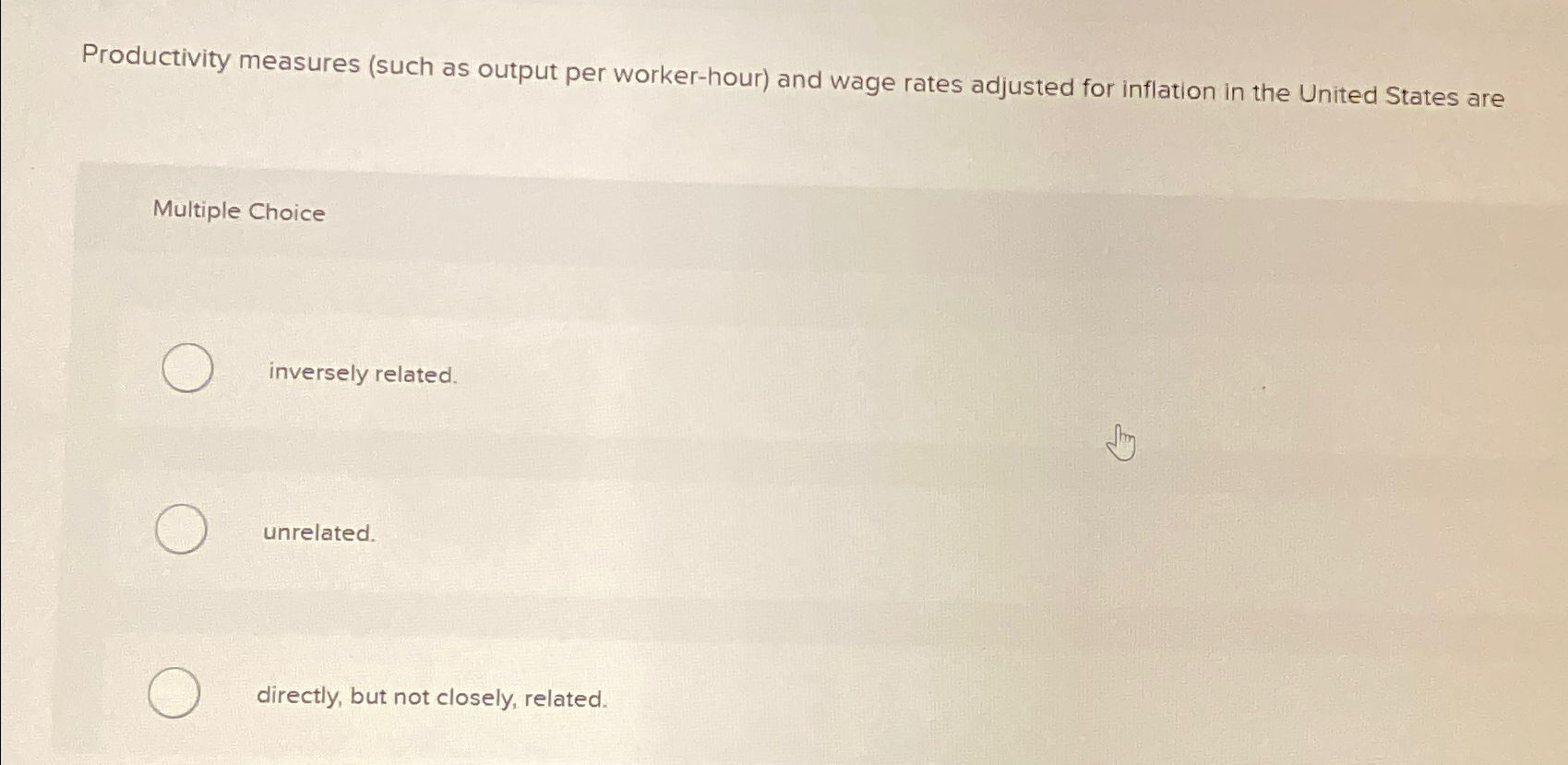 Solved Productivity measures (such as output per | Chegg.com