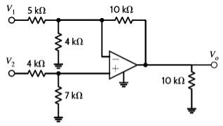 Solved Find the output voltage (v0) for each circuit | Chegg.com