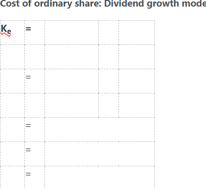 Solved 2.3REQUIREDUse the Dividend Growth Model to estimate | Chegg.com