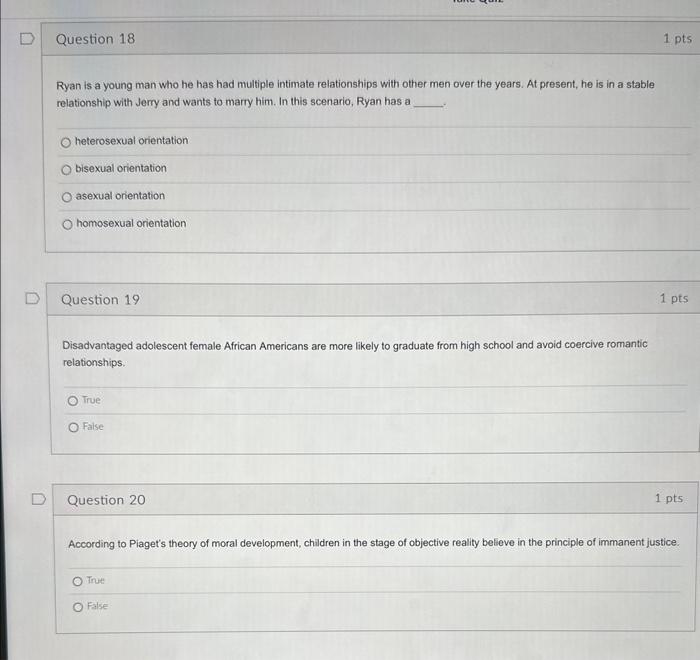 Solved Take Quiz Children with low self-esteem are likely to | Chegg.com