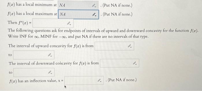 Solved Consider the function f(x)=4+exex Then | Chegg.com