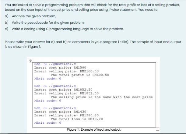 Solved You are asked to solve a programming problem that | Chegg.com