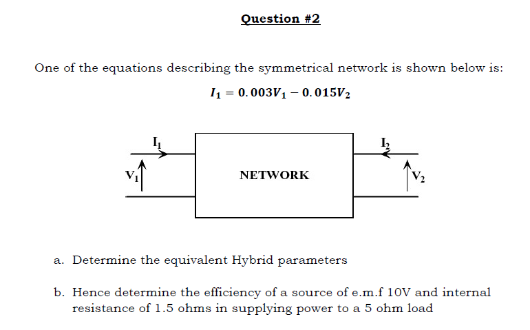Solved Question #2One of the equations describing the | Chegg.com