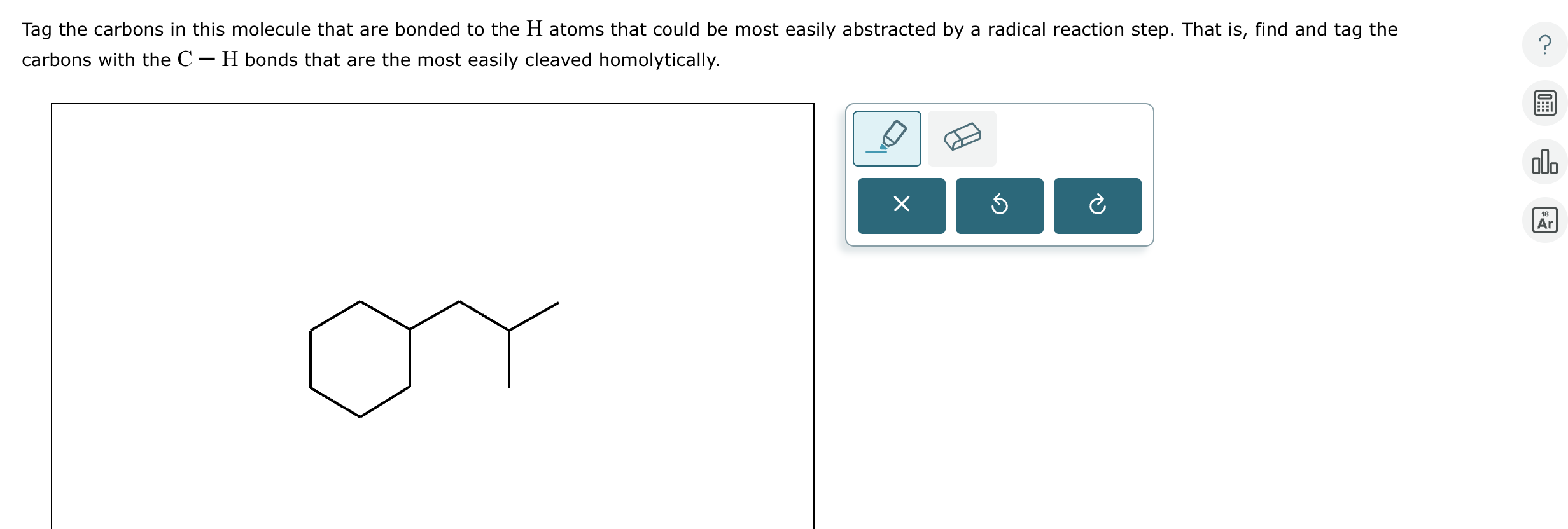 Solved Ask a question... Tag the carbons in this molecule | Chegg.com