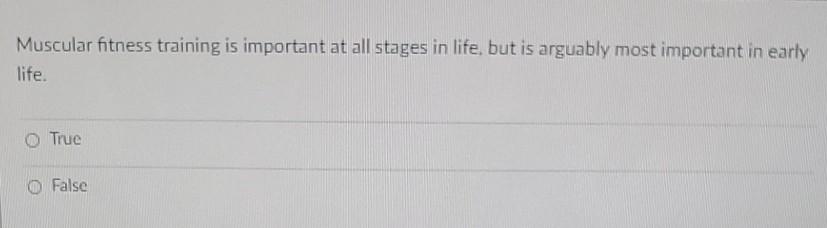 Solved Classic muscular fitness periodization or known as | Chegg.com