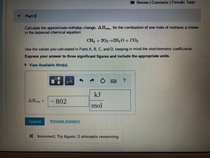 Review | Constants Periodic Table Part E Calculate | Chegg.com