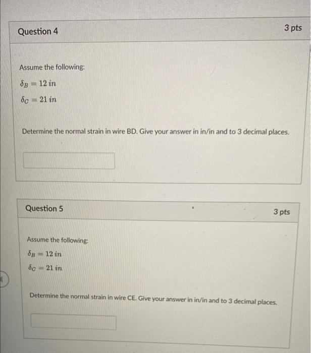 Solved You will be determining the strains in the two wires | Chegg.com