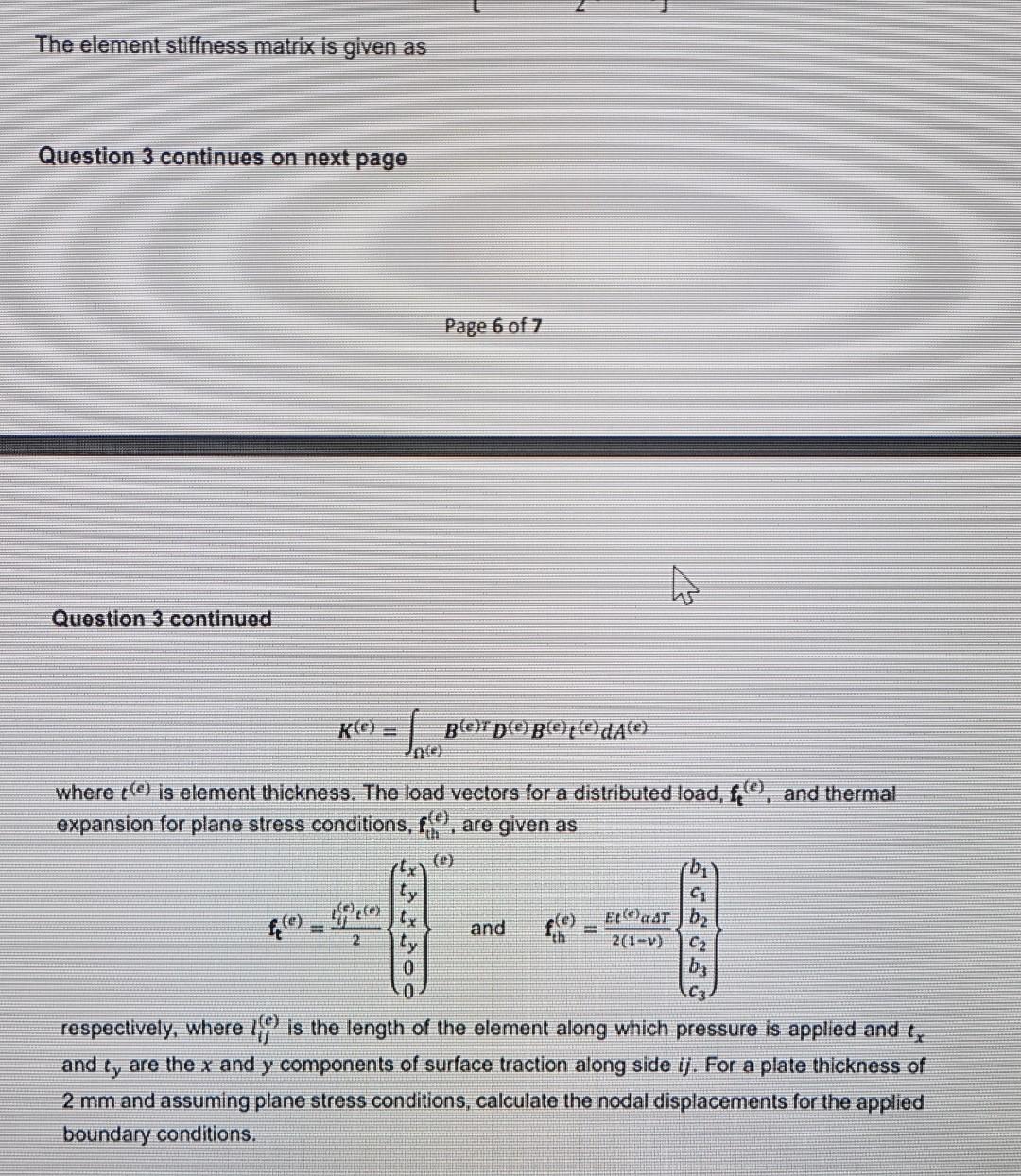 Solved 3. A square elastic plate of 80 mm by 80 mm, shown in | Chegg.com