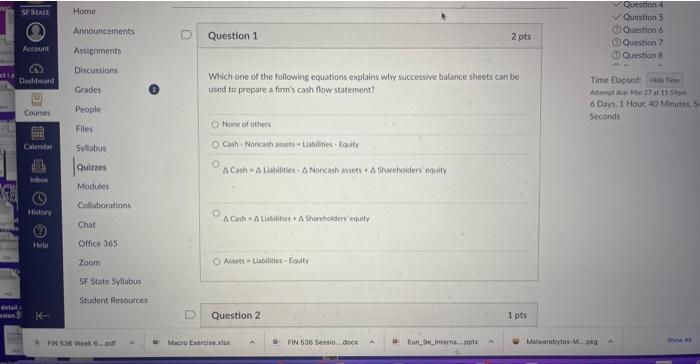Solved Which one of the following equations explains why | Chegg.com