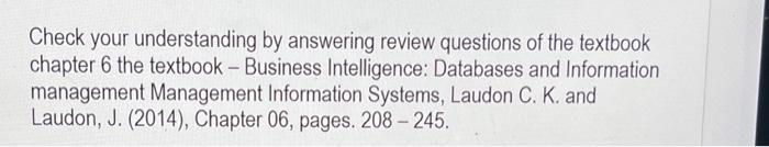 Solved Check your understanding by answering review | Chegg.com