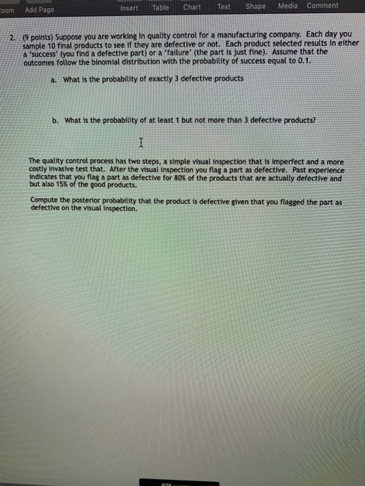 Solved Shape Media Comment Text Chart Table Insert Add Page | Chegg.com