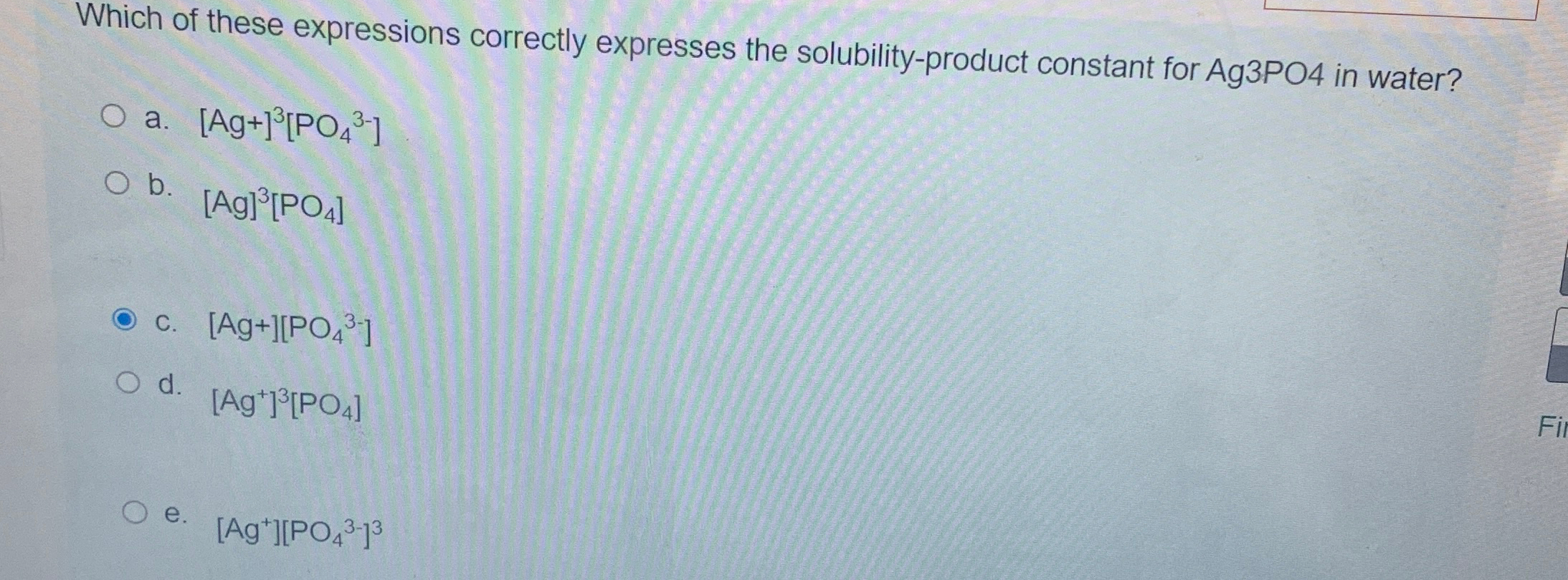 Which of these expressions correctly expresses the | Chegg.com