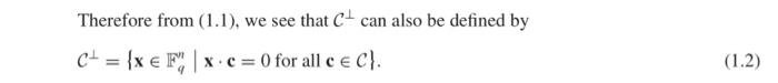 Solved Exercise 35 Suppose C1 and C2 are permutation | Chegg.com