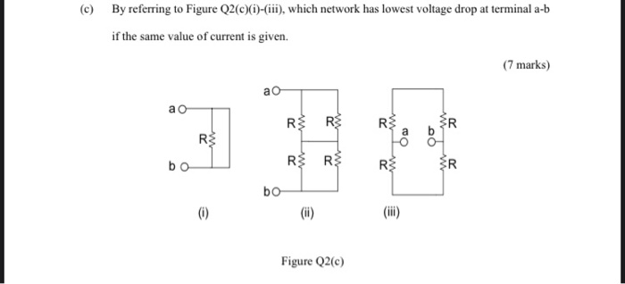 Solved (c) By referring to Figure Q2(c)(1)-(iii), which | Chegg.com