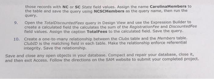 Solved module 3- please help!! not great with Access so I | Chegg.com