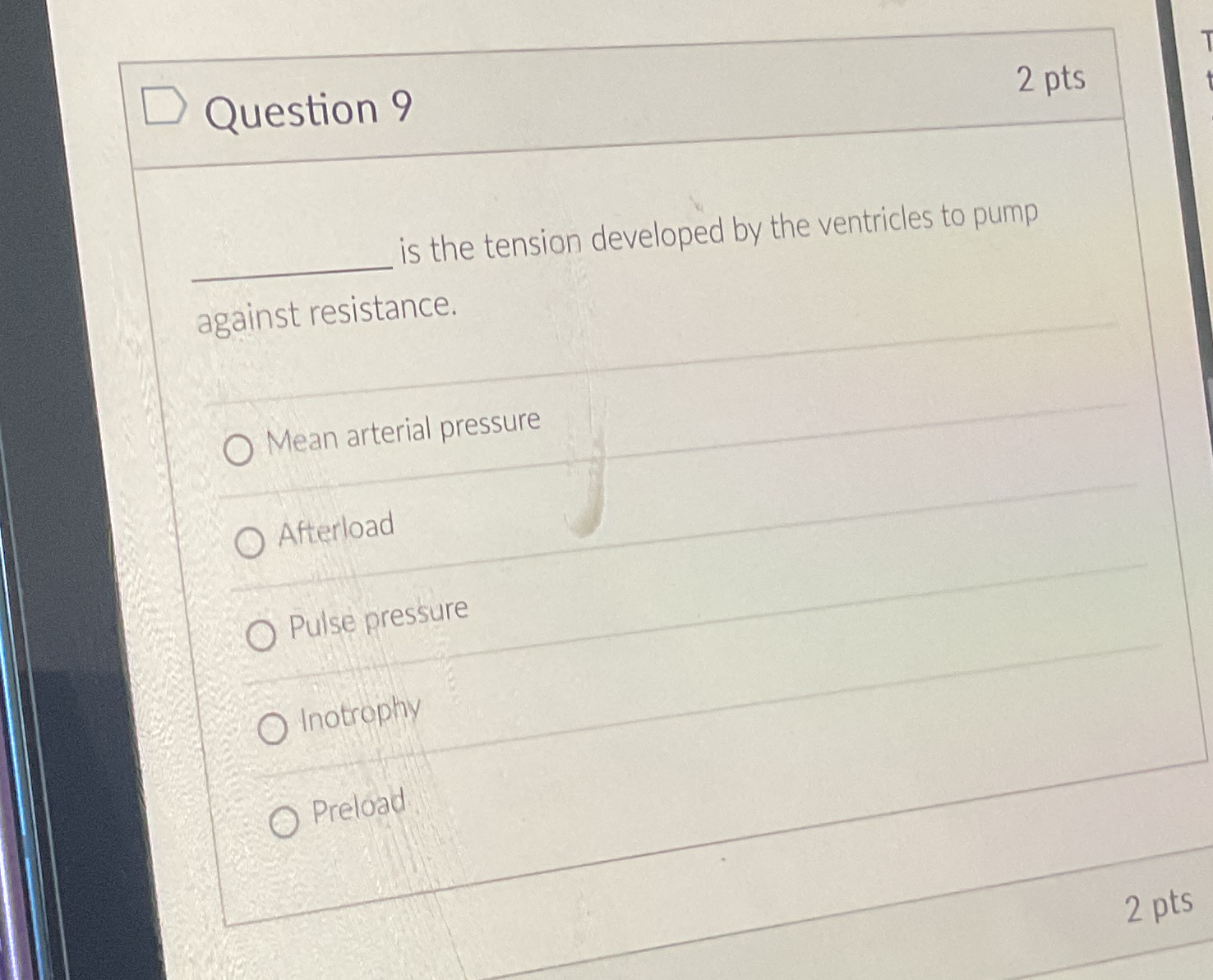Solved Question 92 ﻿ptsis The Tension Developed By The 