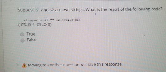 Solved Question 4 The Method Parses A String S To An Int
