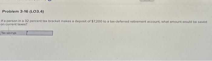 Solved If a person in a 32 percent tax bracket makes a | Chegg.com