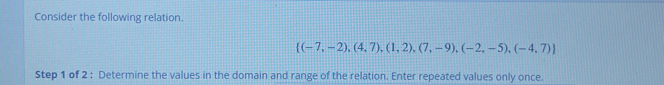 Solved Consider the following | Chegg.com