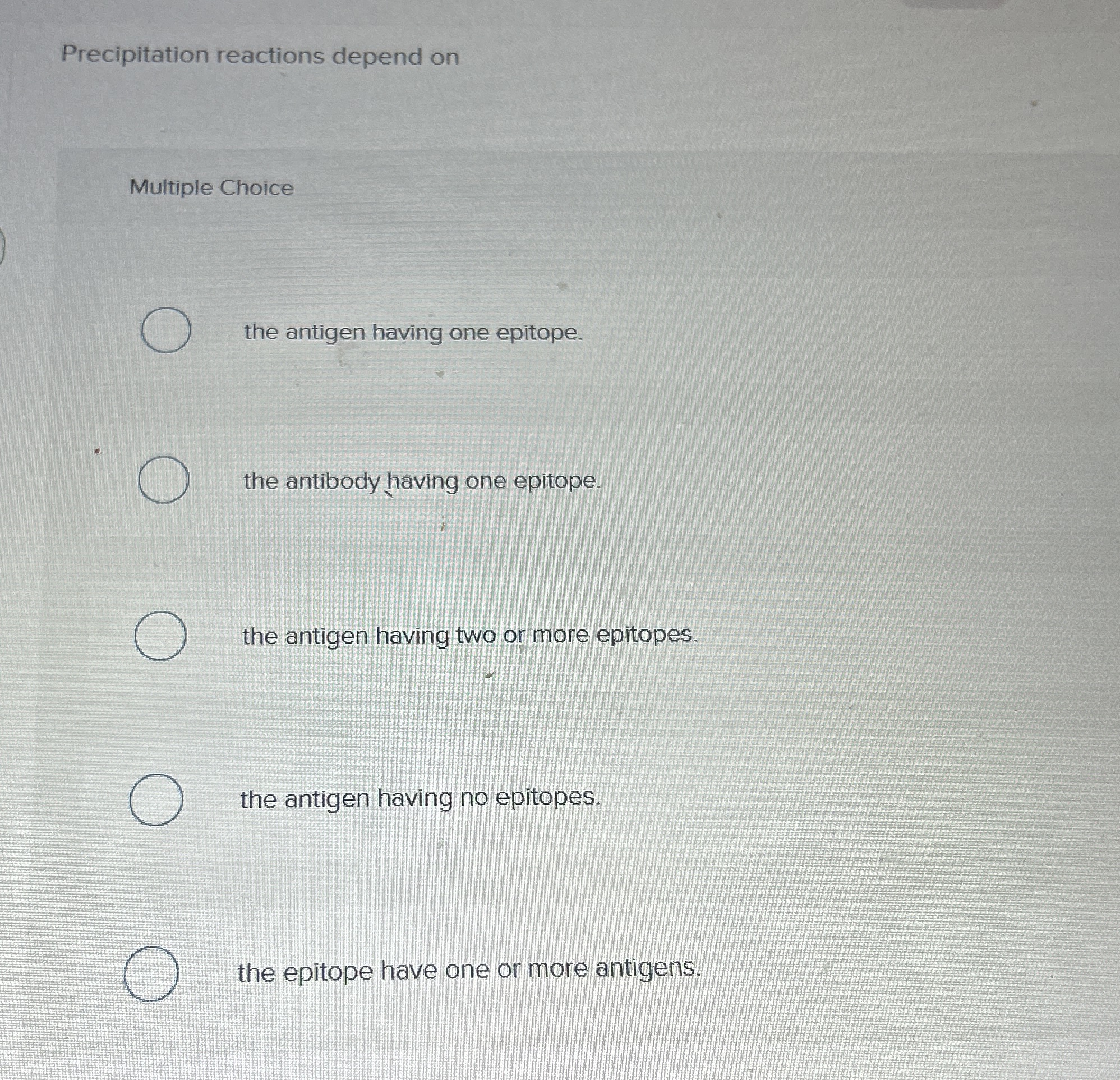 Solved Precipitation reactions depend onMultiple Choice | Chegg.com
