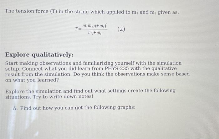 The Physics: Newton's 2nd law, free body diagrams, | Chegg.com