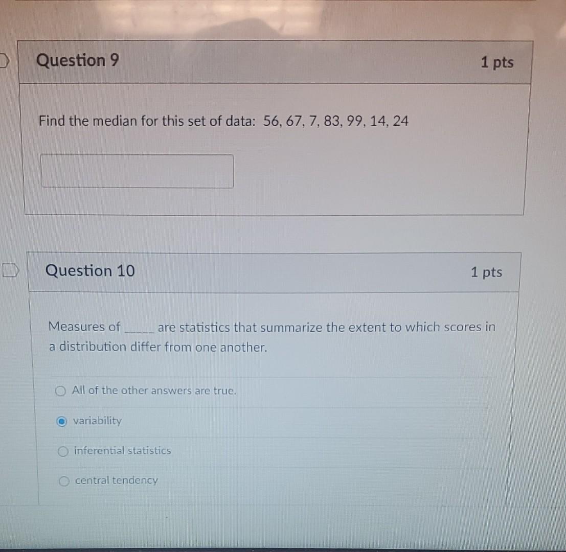 Solved Find the median for this set of data: | Chegg.com