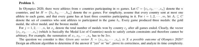 Solved In Olympics 2020, there were athletes from n | Chegg.com