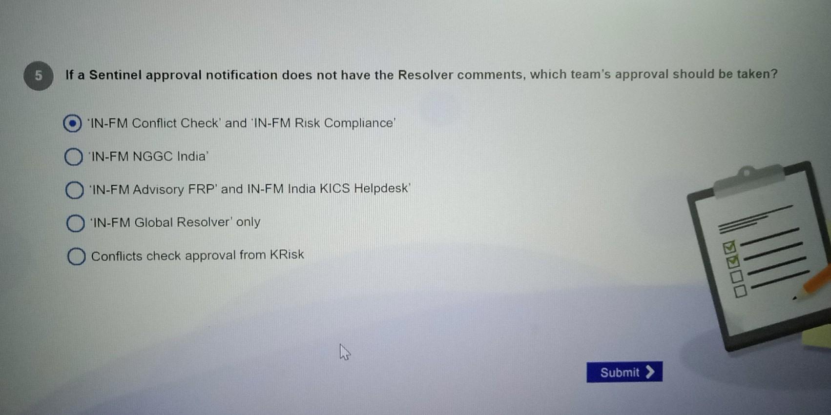 Solved If a Sentinel approval notification does not have the | Chegg.com