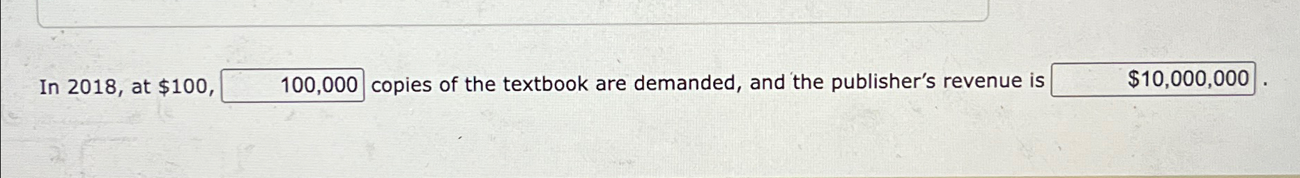 Solved In 2018 ﻿at 100 ﻿copies Of The Textbook Are 