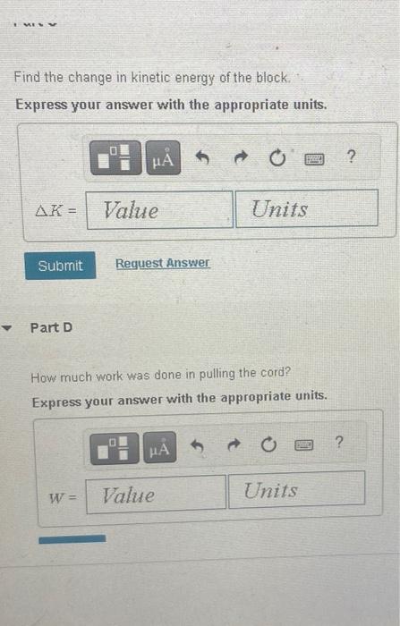 Solved A small block on a frictionless, horizontal surface | Chegg.com