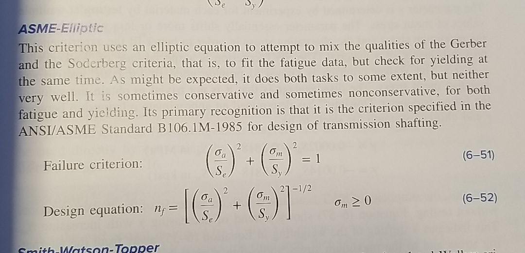 Design a shaft to transmit a load based on ANSI/ASME | Chegg.com