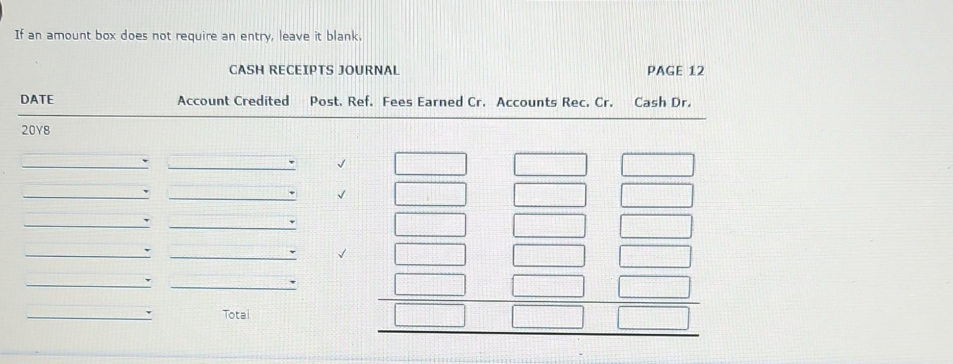 Solved Revenue and Cash Receipts Jourmals Transactions | Chegg.com