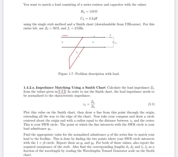 Solved 1.4.2 Impedance Matching Next, you will recreate this | Chegg.com