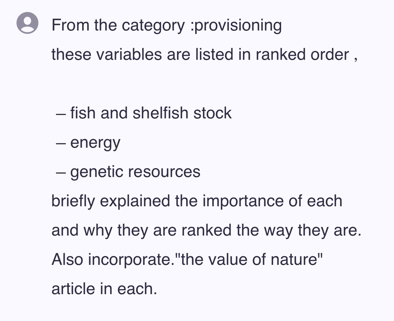 Solved From the category :provisioning these variables are | Chegg.com