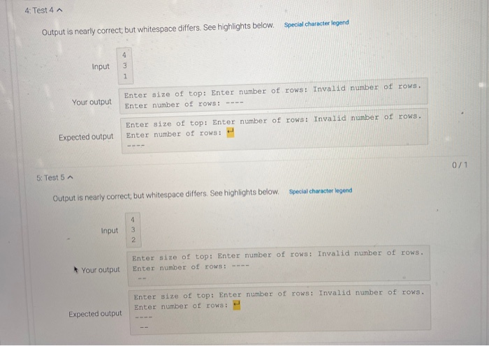 Solved Programming Instructions Write a program that prints | Chegg.com