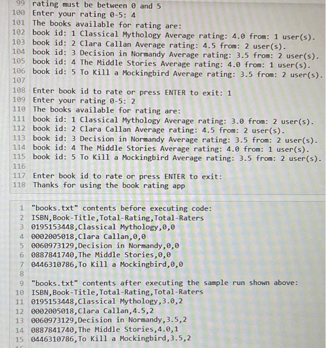 Solved Task 1: Create a Book class that contains the | Chegg.com