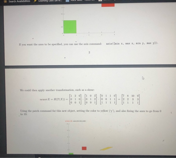 To see what happens, we will use octave-online to do | Chegg.com