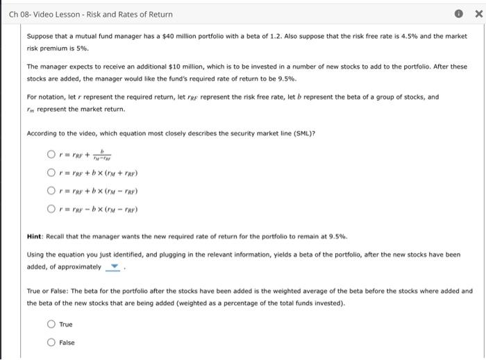 First drop down options are less,the same, | Chegg.com