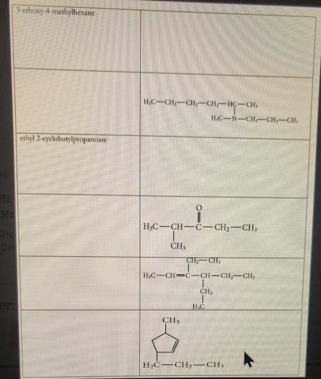 Solved 3-ethoxy-4-methylhexane | Chegg.com