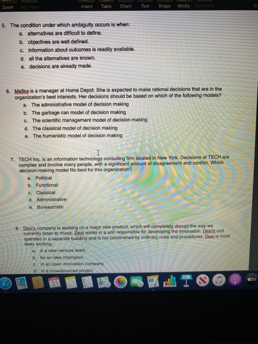 Solved Zoom Ado Page Insert Table Chart Text Shape Media | Chegg.com