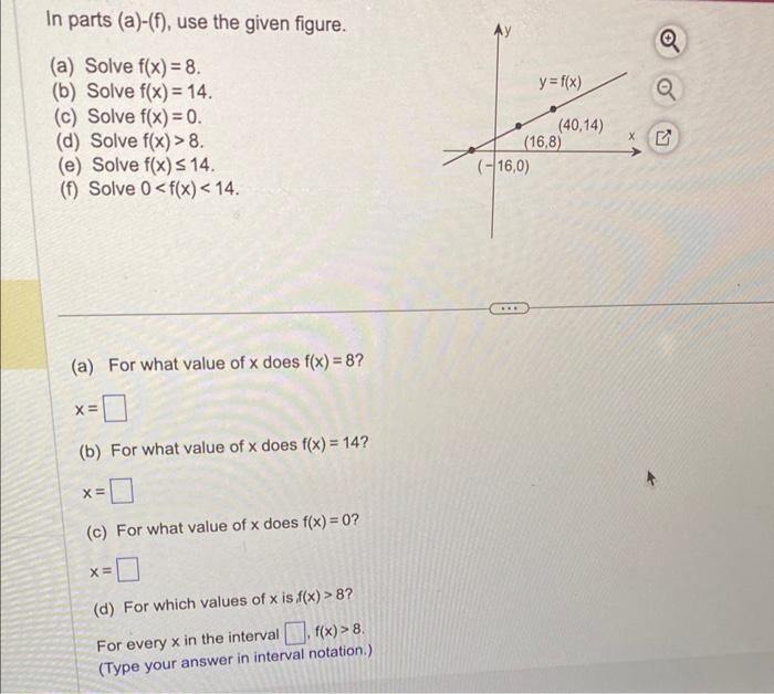 Solved In parts (a)-(f), use the given figure. (a) Solve | Chegg.com