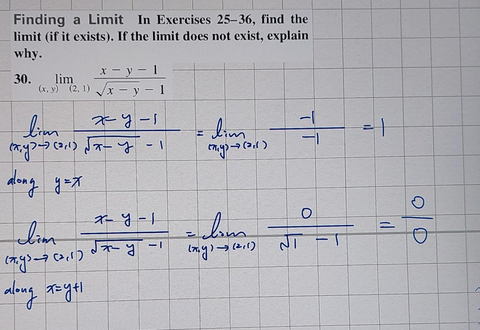 Solved What to do when the limit denominator and numerator | Chegg.com