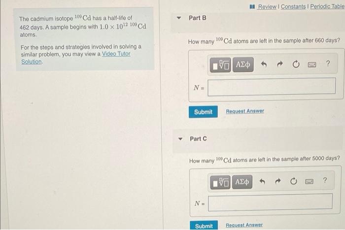 Solved All Review Constants 1 Periodic Table Part B The | Chegg.com