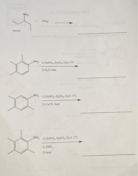 Solved 1. Fill the blanks with the major organic product(s) | Chegg.com