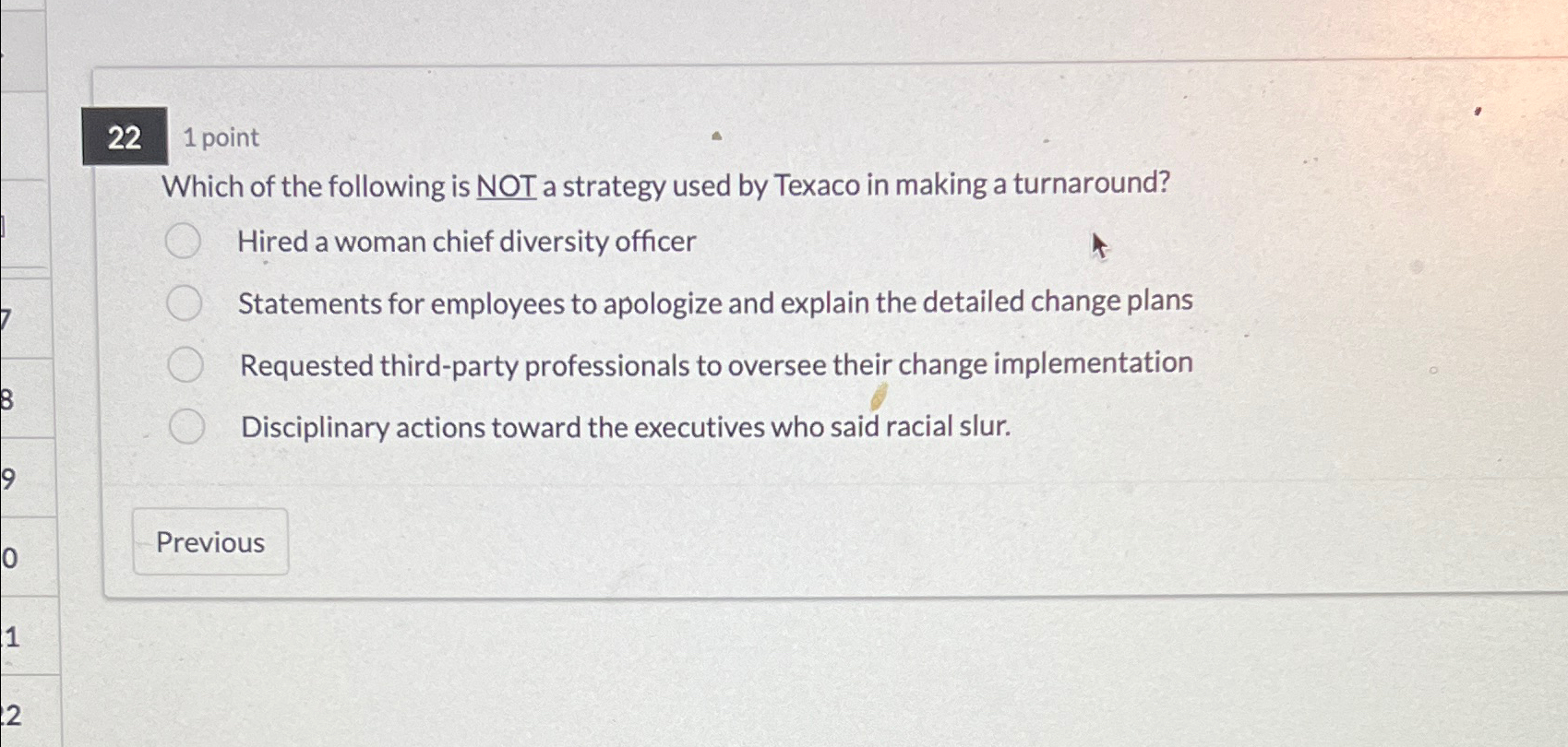 221 ﻿pointWhich of the following is NOT a strategy | Chegg.com