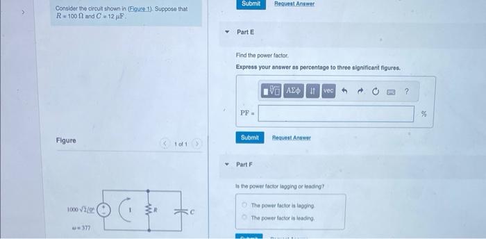 Solved Consider the circut shown in (Egure 1). Suppose that | Chegg.com