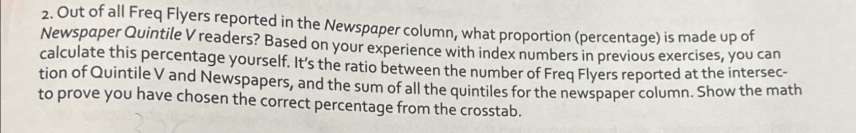 Solved Out of all Freq Flyers reported in the Newspaper | Chegg.com
